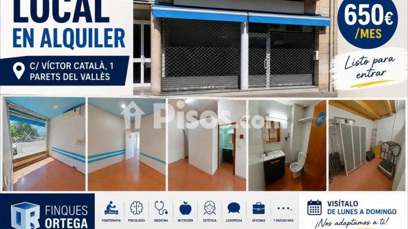 Local comercial en alquiler en Calle de Víctor Català en Parets del ...