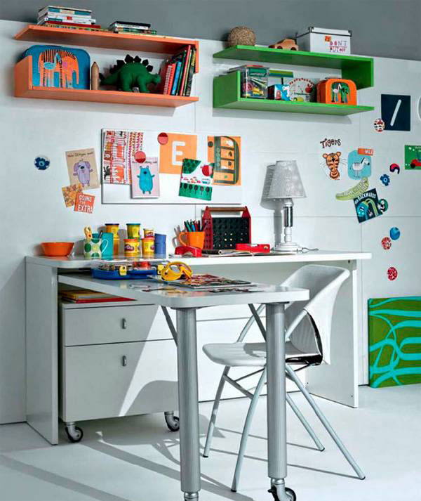 Decorar un cuarto de estudio perfecto para adolescentes