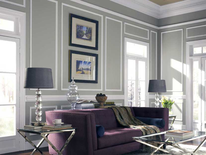 Paredes con molduras: ideas para poner molduras decorativas