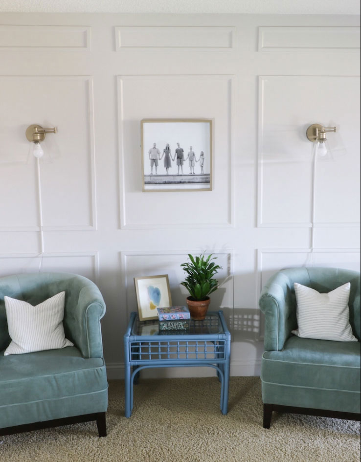 Paredes con molduras: ideas para poner molduras decorativas