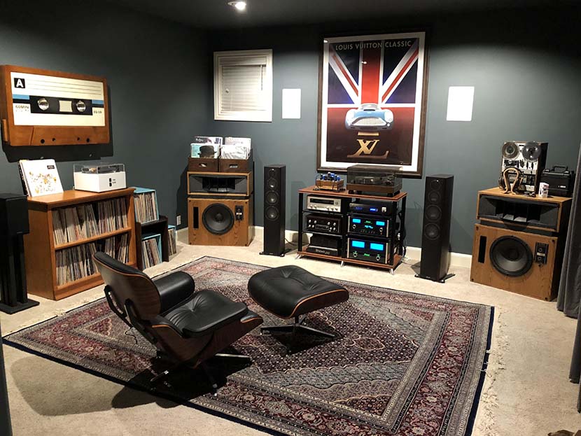 Un rincón para escuchar música en casa y disfrutar