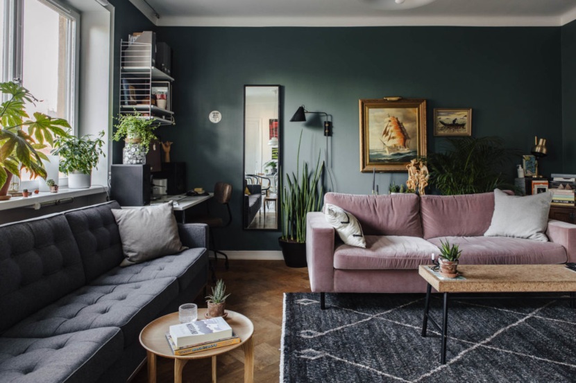 Decorar con verde y negro, un dúo ganador - pisosblog - pisos.com
